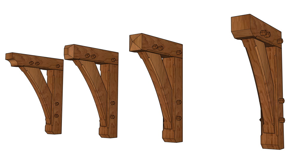 6 x 6 Brackets, 30 Degree Curved Brace Archives - Timber Shop
