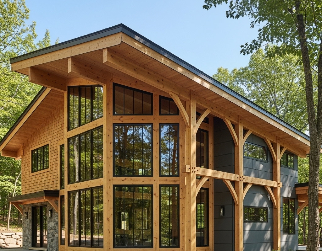 Contemporary Timber Homes - Timber Shop