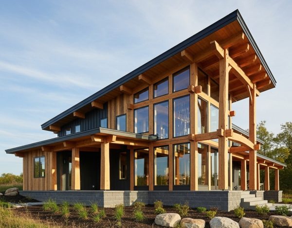 Contemporary Timber Homes - Timber Shop