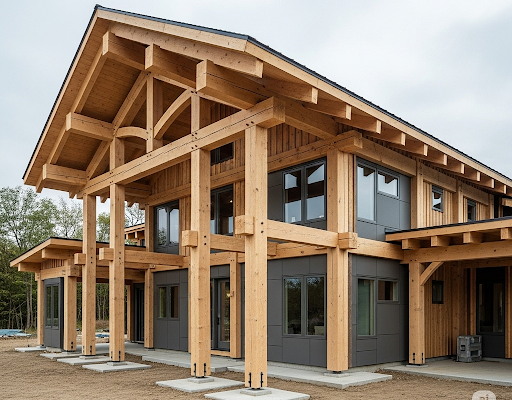 Contemporary Timber Homes - Timber Shop