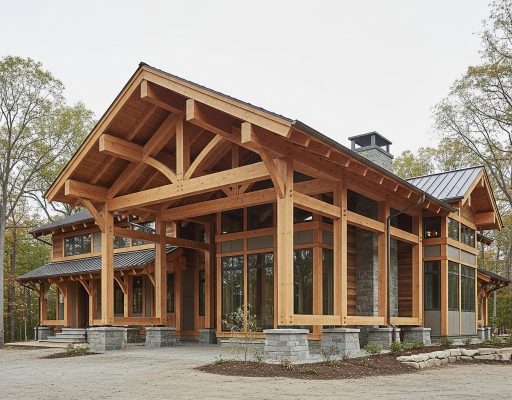 Contemporary Timber Homes - Timber Shop